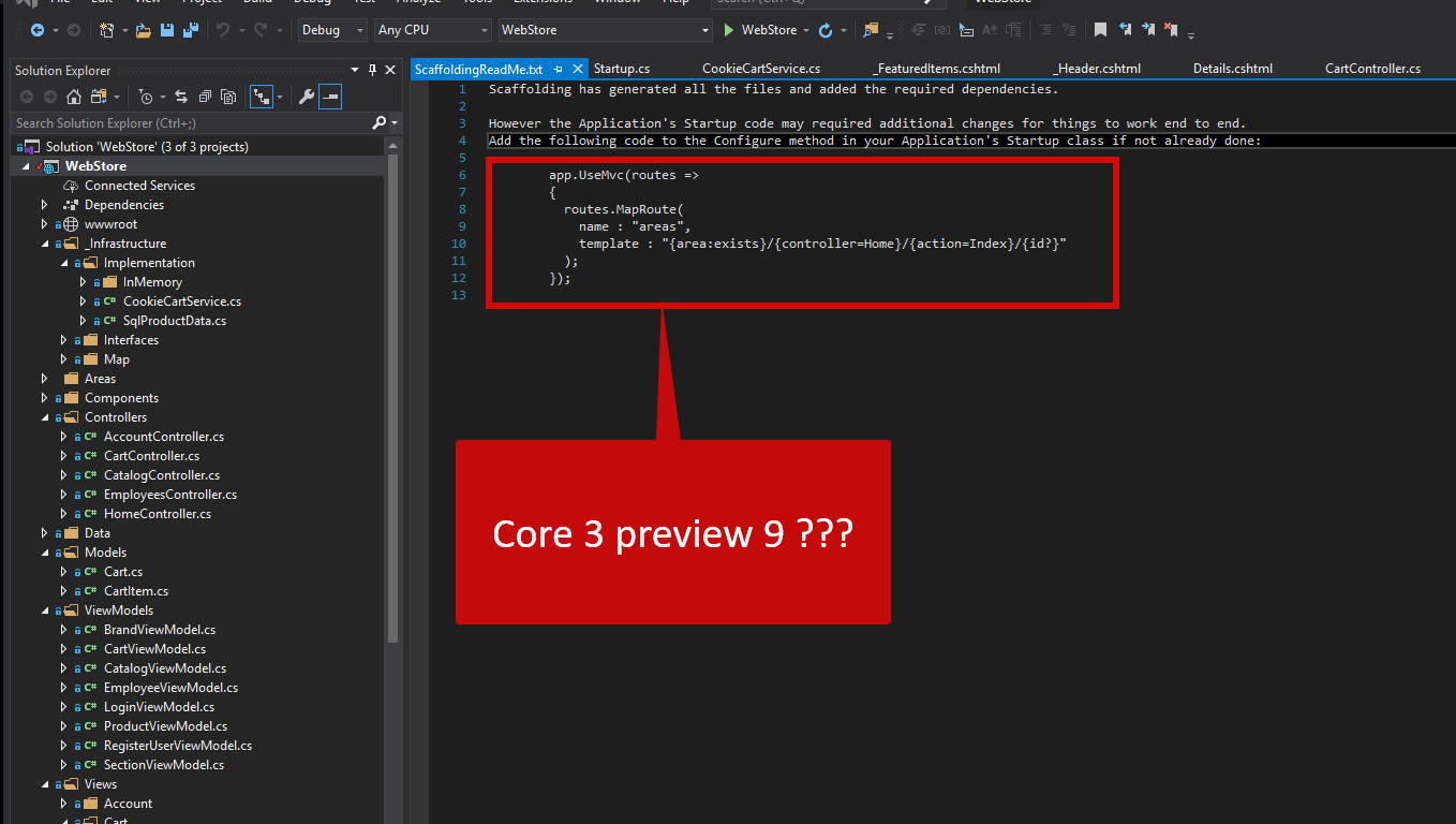 ScaffoldingReadMe.txt · Issue #13831 · dotnet/aspnetcore · GitHub